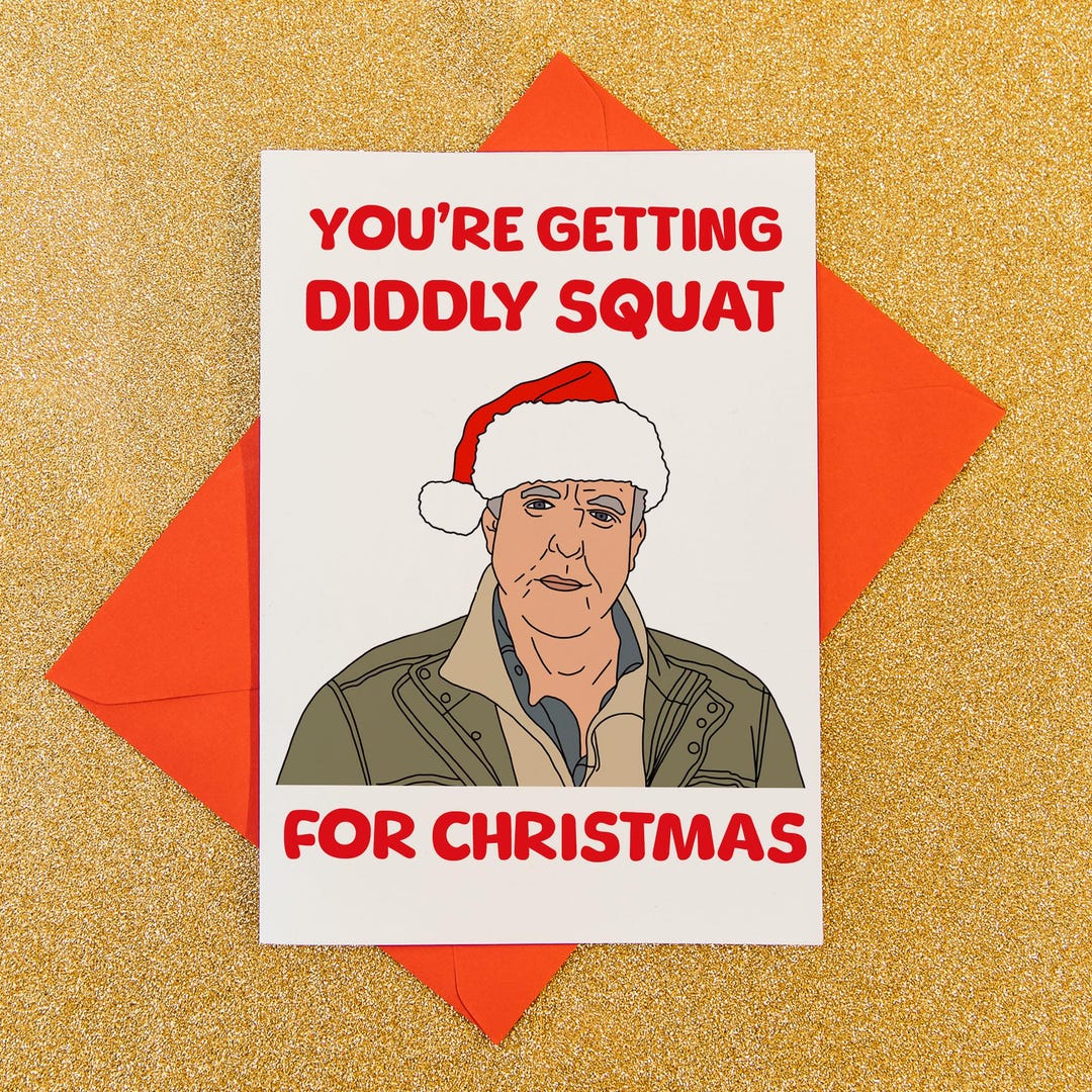 Diddly Squat Christmas Card, Clarkson Christmas Card, Christmas Card ...