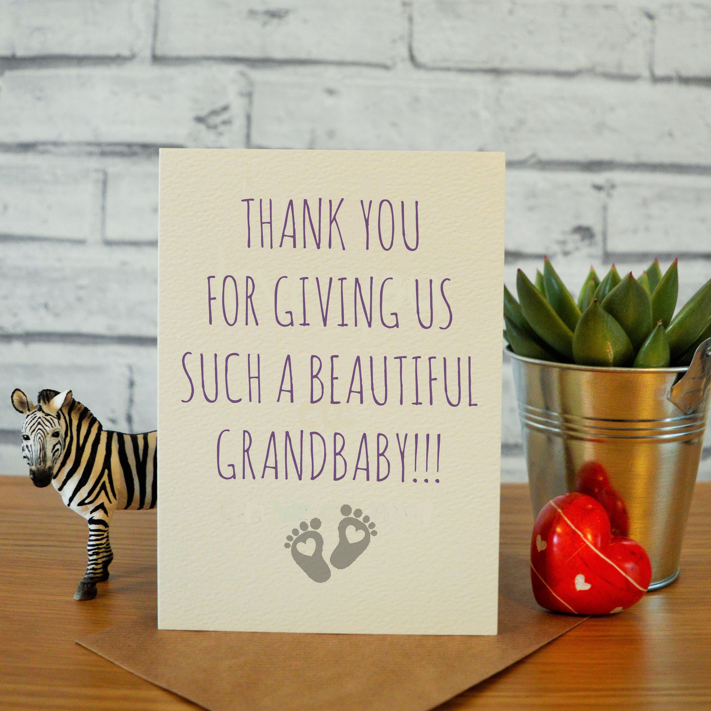 New grandchild card congratulations new grandchild card new | Etsy