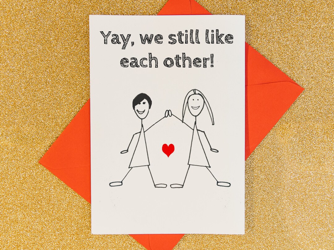 Gay Anniversary Card Lesbian Anniversary Card Same Sex Etsy Uk 3086