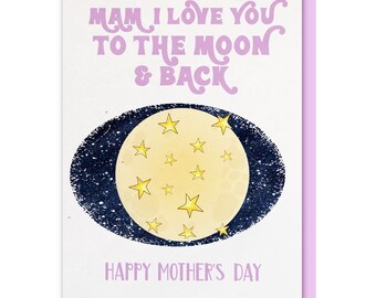 Mothers Day Mam Card - Etsy