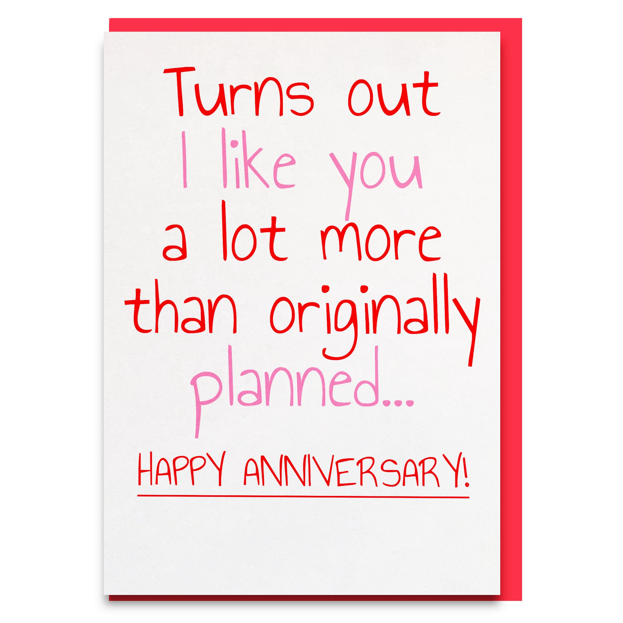 First Anniversary Card Funny Anniversary Card Funny Etsy UK