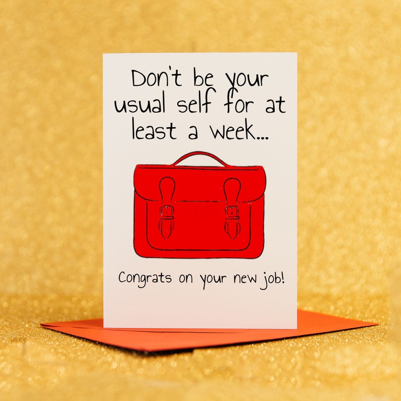 New Job Gifts New Job Cards Goodbye Gifts Goodbye Cards - Etsy UK