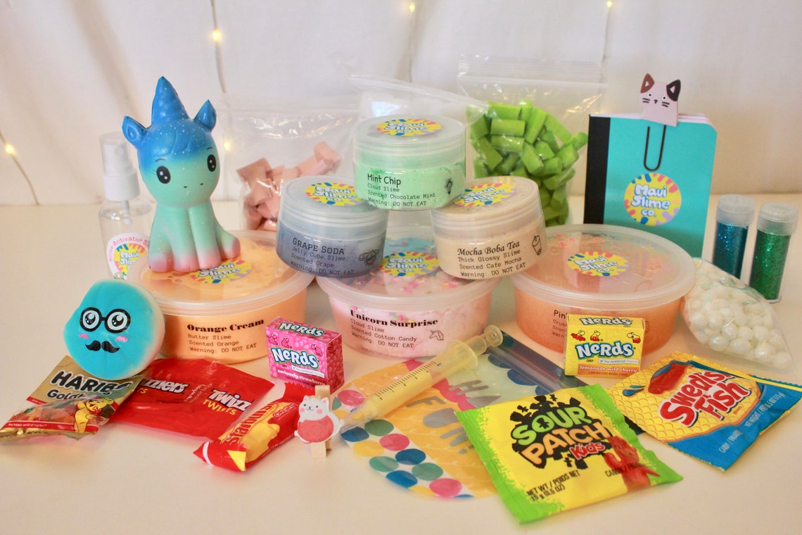 Large slime box-free shipping slime box-mystery slime | Etsy