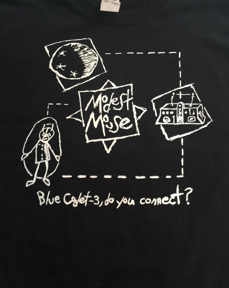 Modest Mouse Blue Cadet Do You Connect Shirt S-M-LG-XL-2X - Etsy