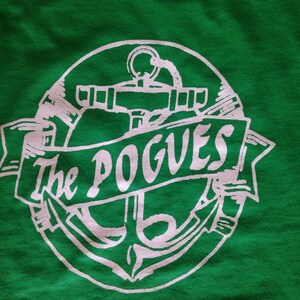 The Pogues Anchor Shane Macgowan Shirt Top S/M/L/XL Shirt - Etsy