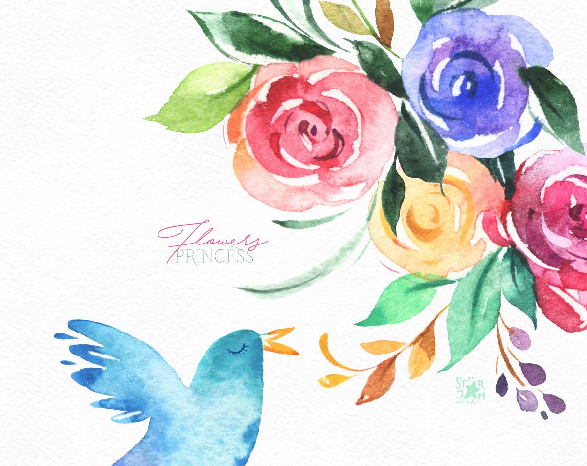 Princess Flowers. Wreaths Bouquets Arrangements Separate - Etsy