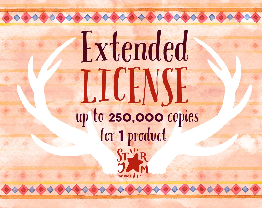 The Extended Commercial License up to 250,000 Copies or Sales - SINGLE ...
