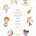 Daily Routine. Afternoon. Watercolor Hand-painted Clipart, Outdoor ...