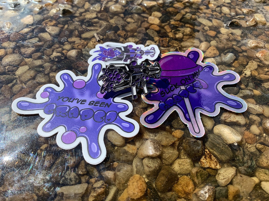Grape Launcher Pin - Etsy