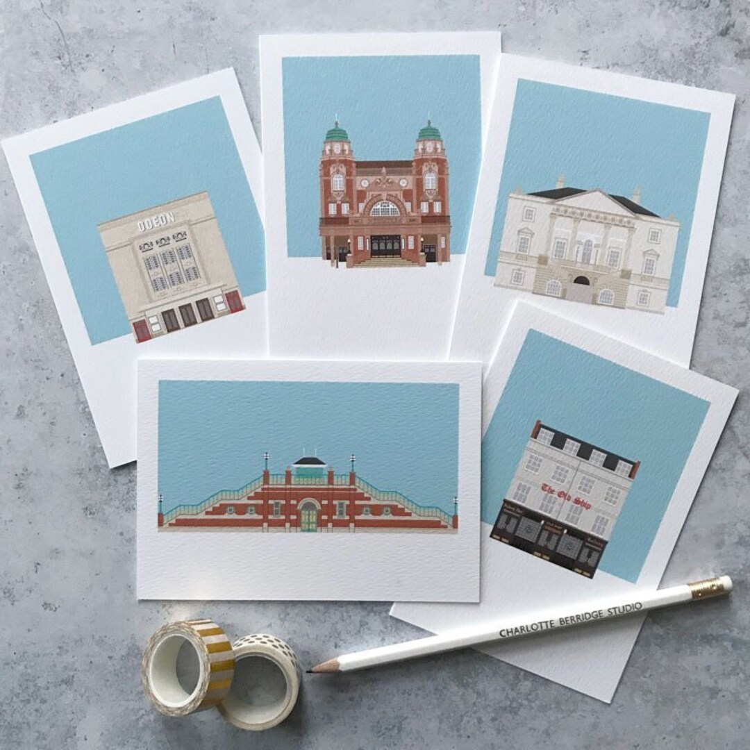Richmond Illustrated Card Collection - Etsy