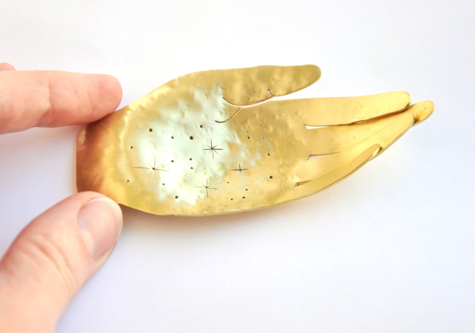 Hand Ring Dish With Stars and Constellations Altar Dish Celestial ...