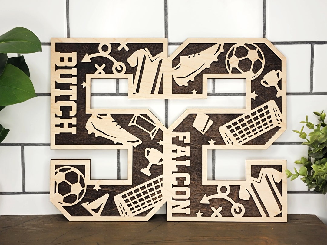 Soccer Stadium Series Letters & Numbers / Team Spirit / Kids Sports ...