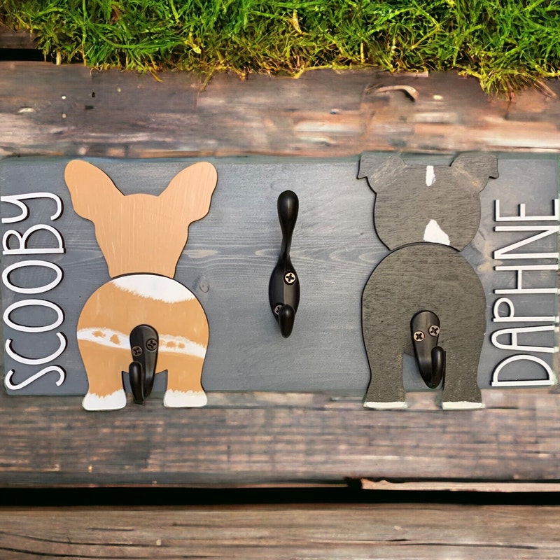 Dog Leash Rack - Etsy