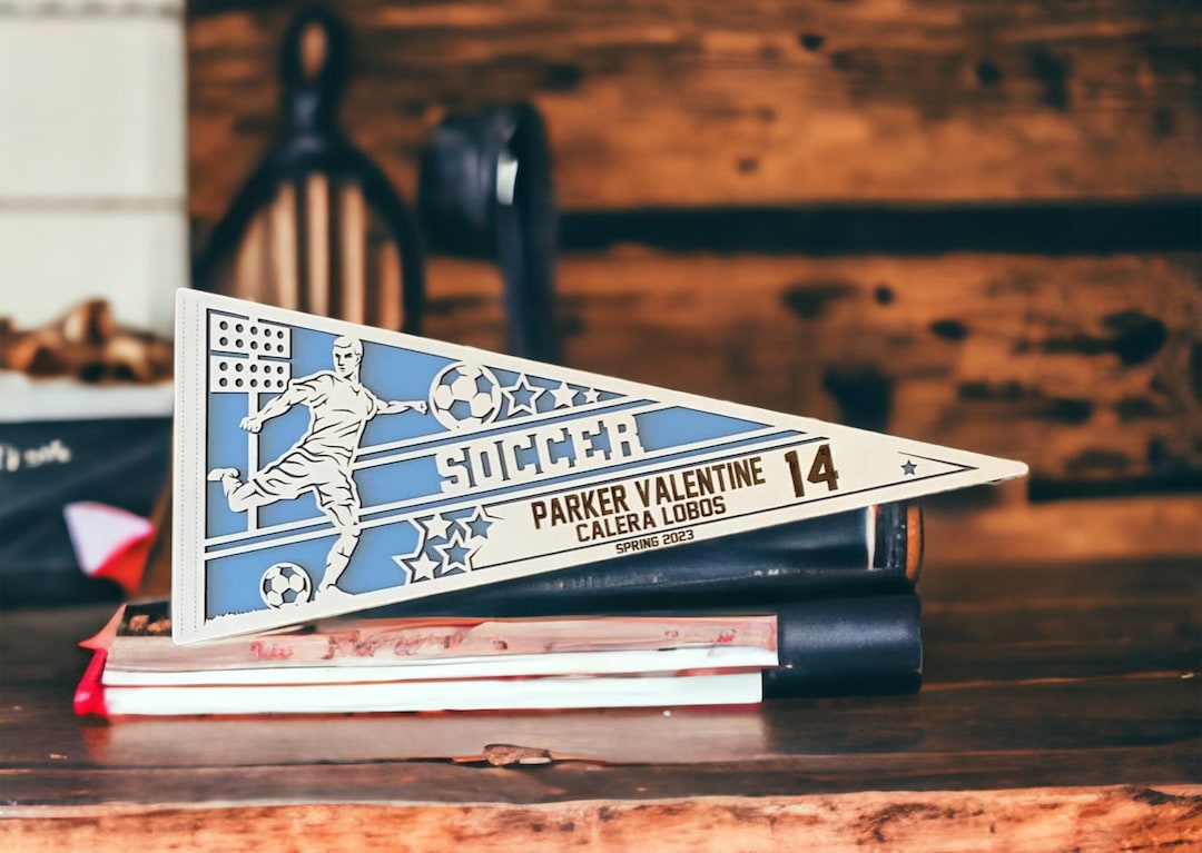 Custom Sports Pennants / Team Gift / Baseball/ Football / Soccer ...