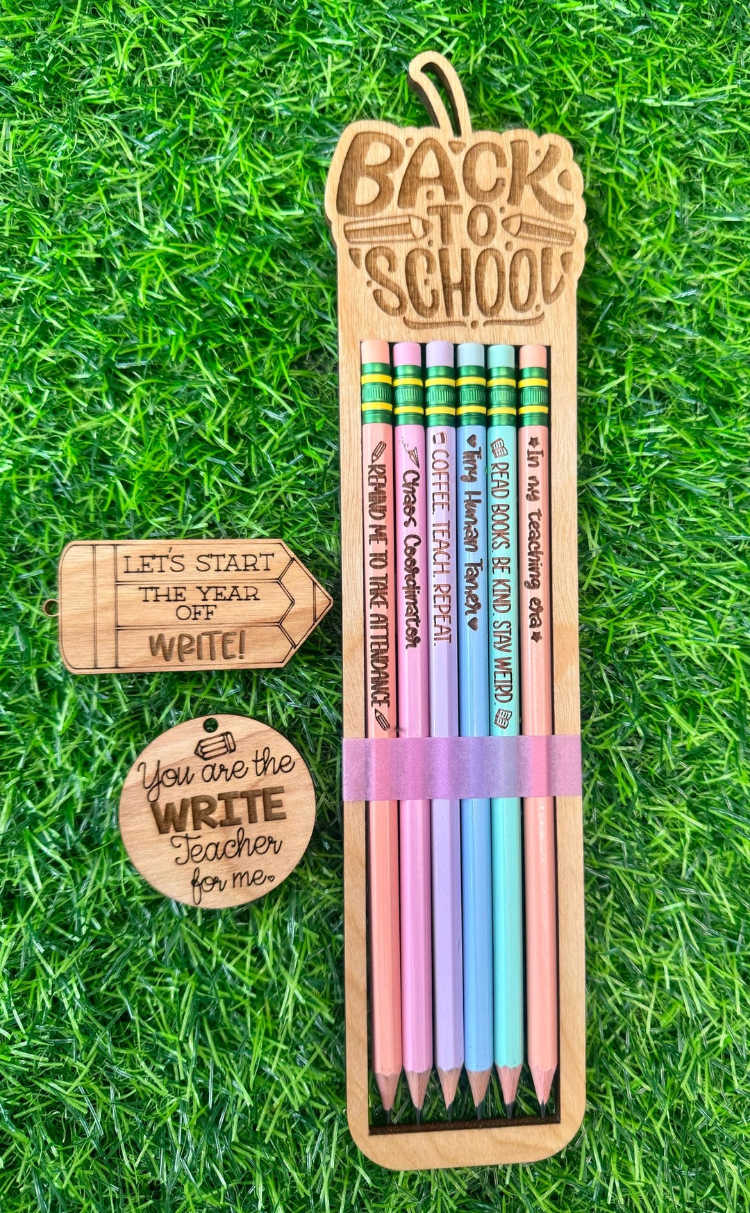 Teacher Pencils / Engraved / Teacher Era / Back to School / Pencil ...