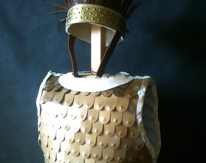 Philistine Armor brass. Ancient Brass Armor. Greek. - Etsy