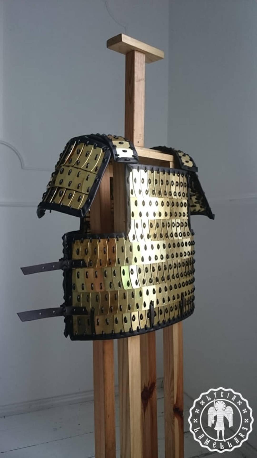 Lamellar Brass Armour With Sleeves #2 - Etsy