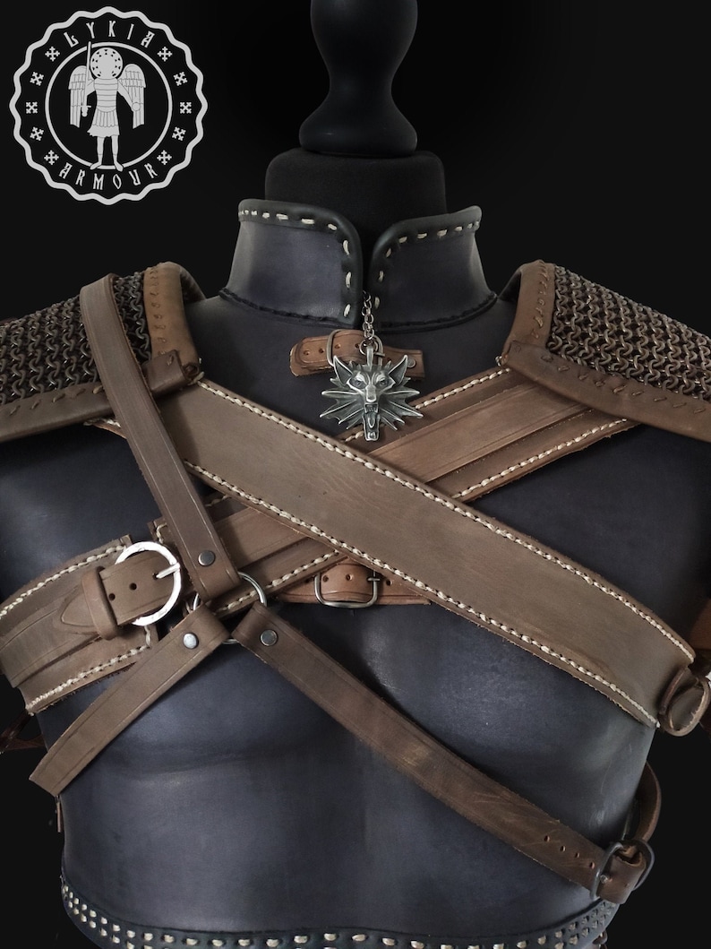 Witcher Inspired, Geralt of Rivia, Legendary Viper School Armor Set ...