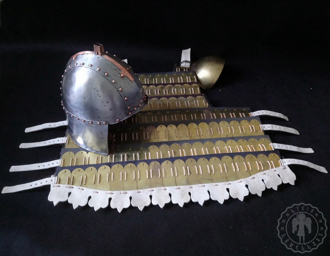 Byzantine Set Helmet Pauldrons Cuirass. Klibanion. and - Etsy
