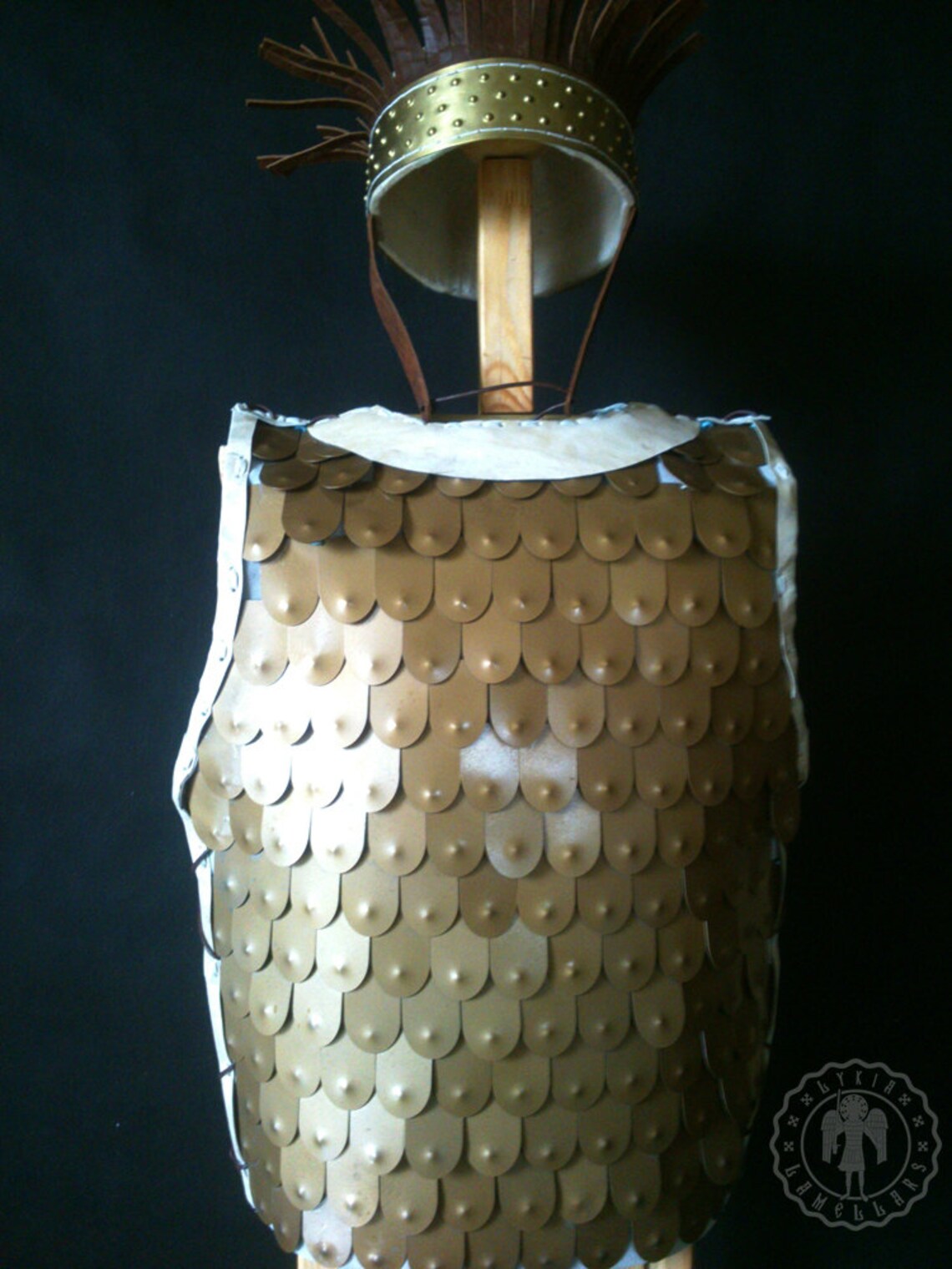 Philistine armor brass | Etsy