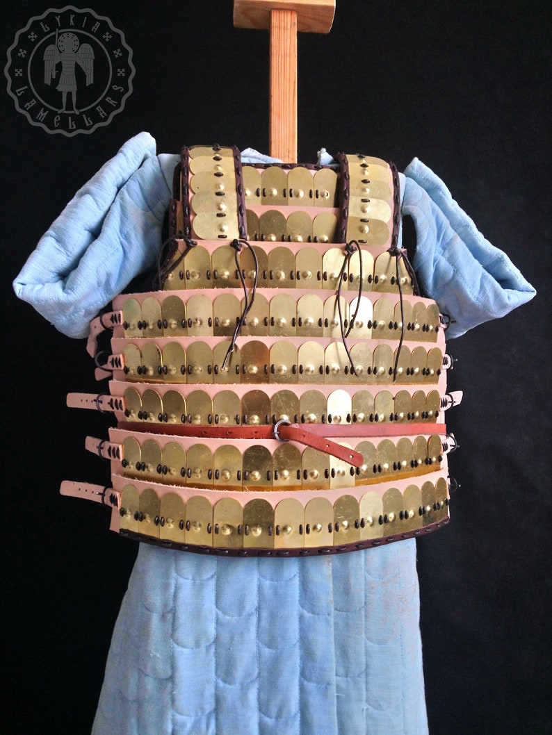 Kievan Rus plates lamellar/ scale armour klibanion type / | Etsy