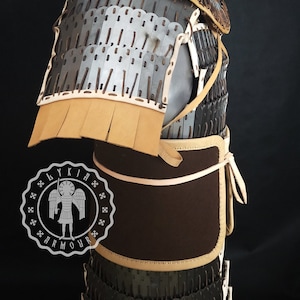 Full Set. Mongol/ Jurchen Lamellar + Helmet + Face Protection ...