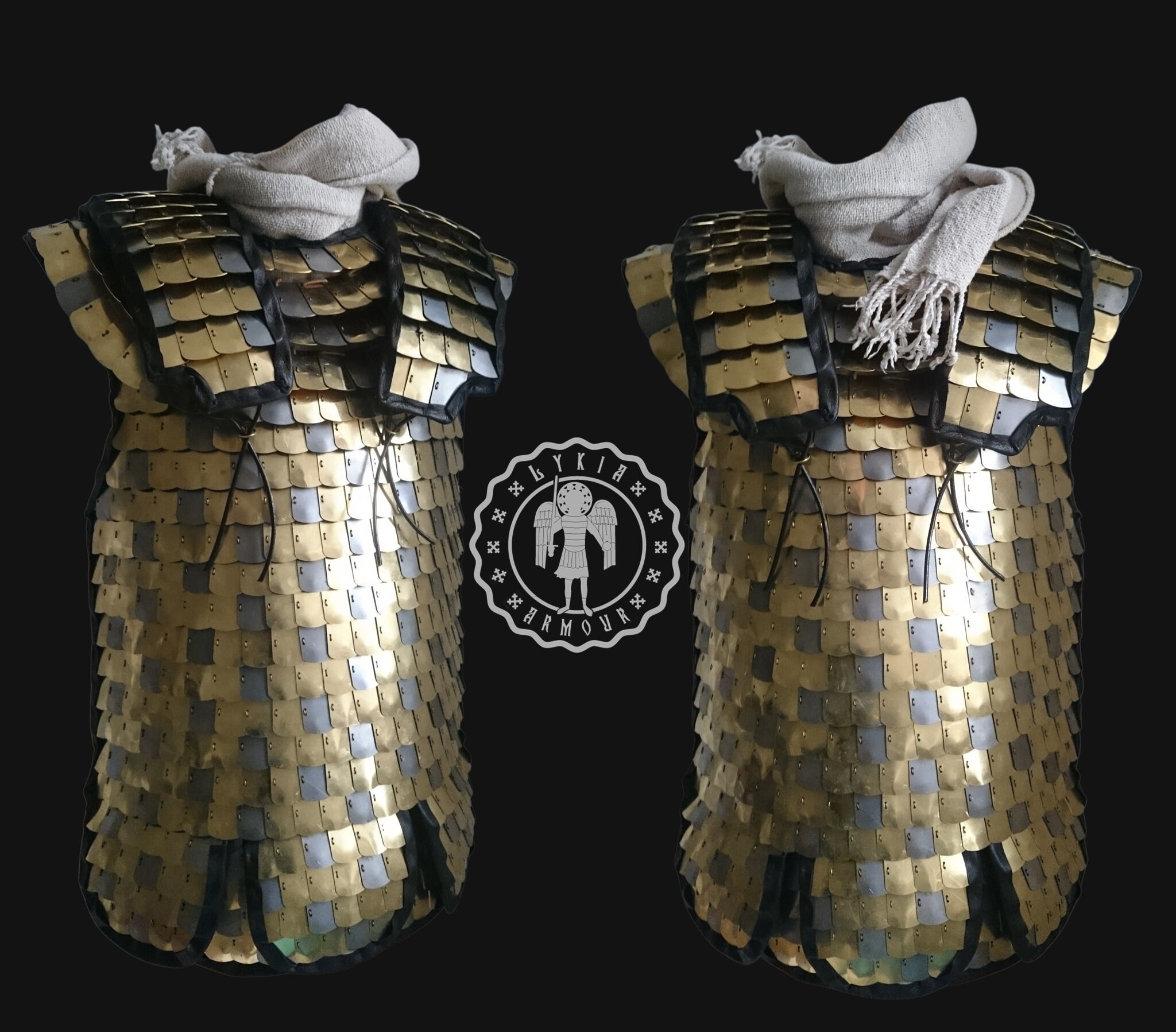 Roman Scale Armor. Brass and Steel Scales. - Etsy