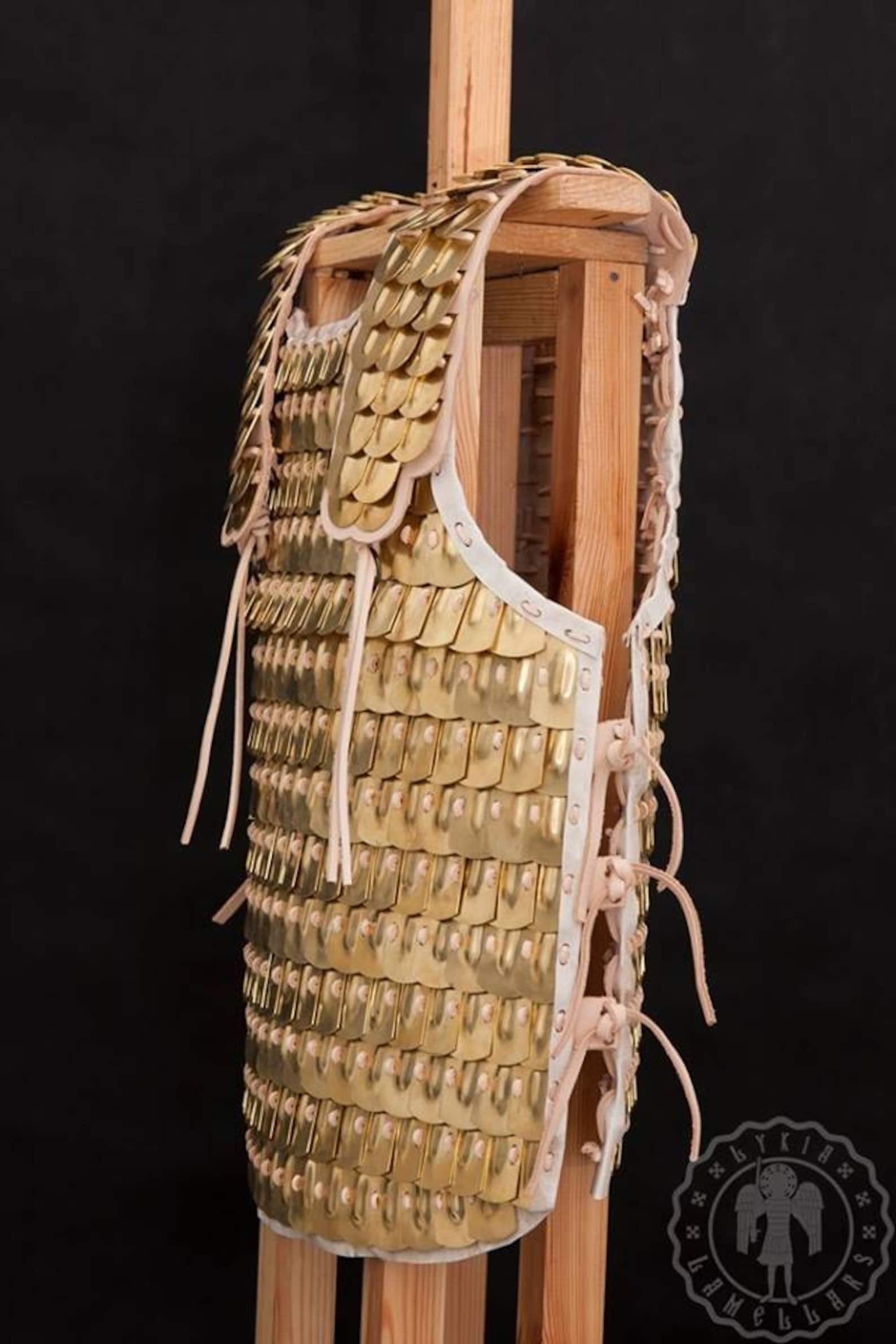 Roman Brass Armor Lamellar/scale Armor - Etsy