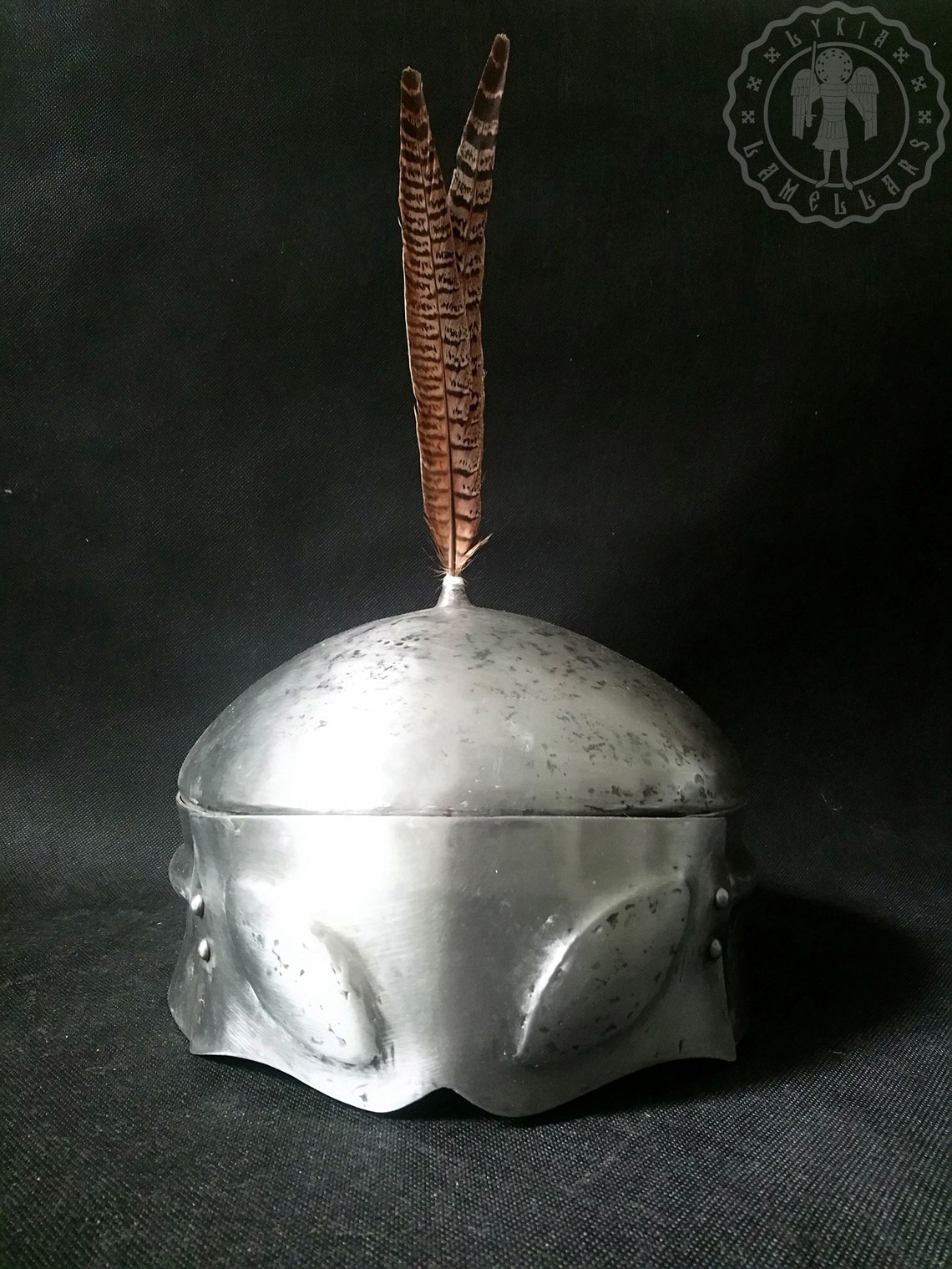 Full set. Mongol/ Jurchen lamellar helmet vambracess | Etsy