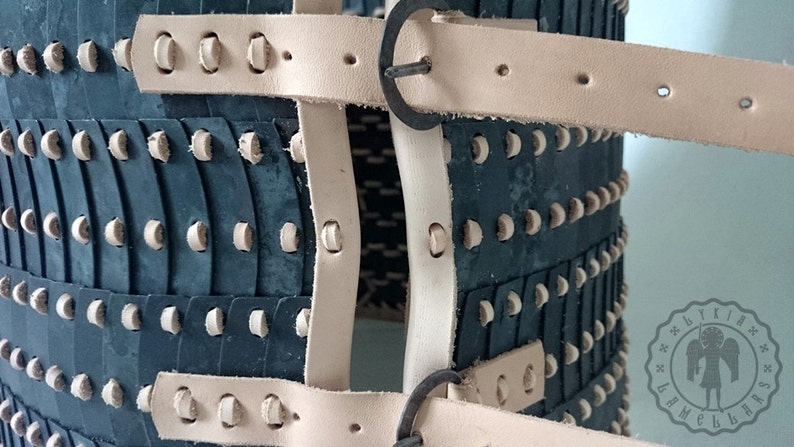 Lamellar Armor D Blackened | Etsy