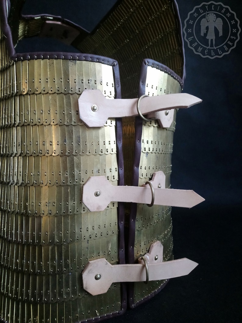Roman Brass Scale/lamellar Armor From Carnuntum 1-3th Century Version 2 ...