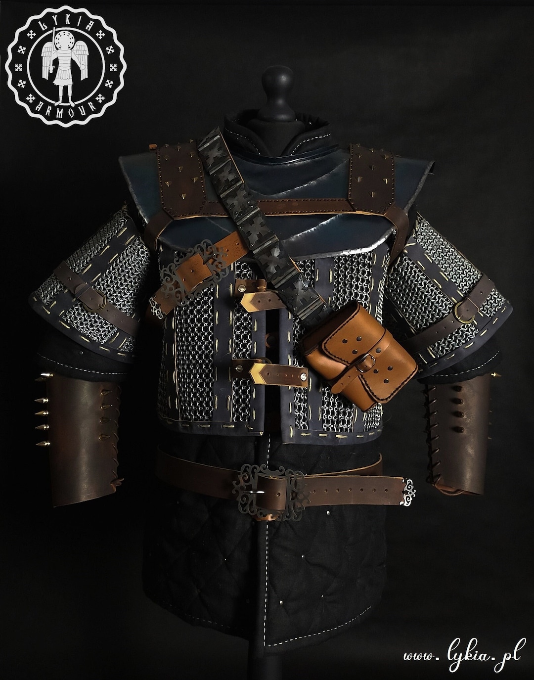 Inspired Grandmaster Legendary Wolven Armor Set, the Witcher, Wild Hunt ...