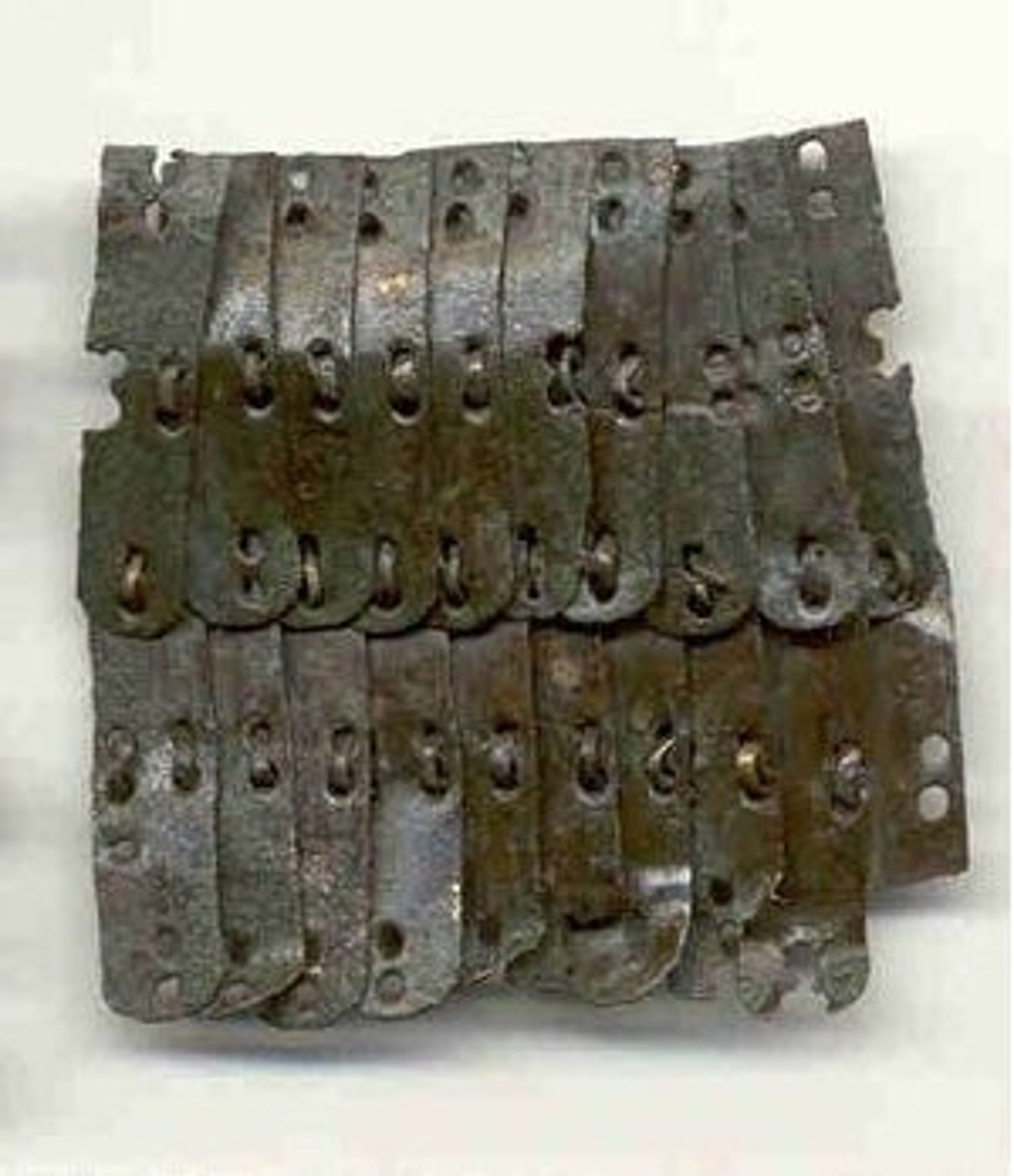 Roman Brass Scale/lamellar Armor From Carnuntum 1-3th Century Version 2 ...
