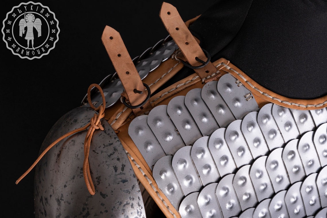 Novgorod Scale Armor With Pauldrons. Rus / Byzantine. Early - Etsy