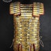 Roman Scale Armor. Brass and Steel Scales, Copper Wire. Second Version ...