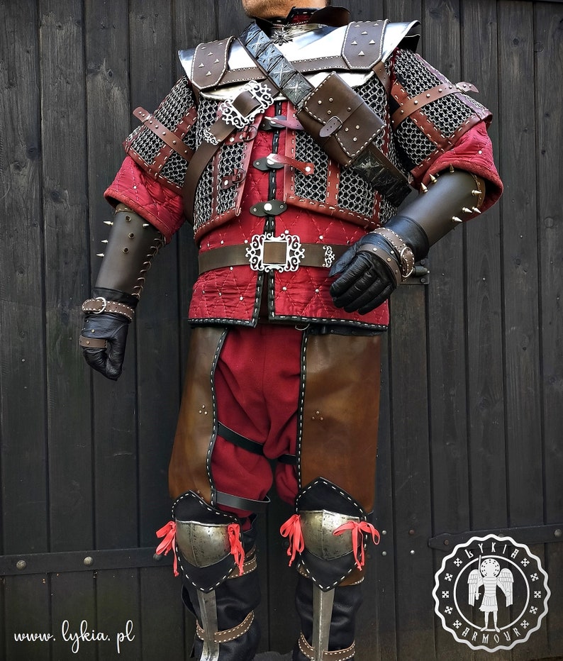 Grandmaster Legendary Wolven Armor Set the Witcher Wild - Etsy