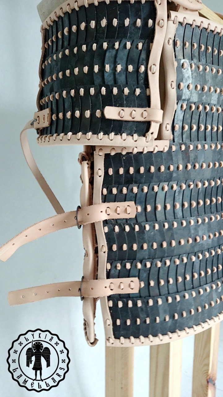 Lamellar Armor D, Blackened - Etsy
