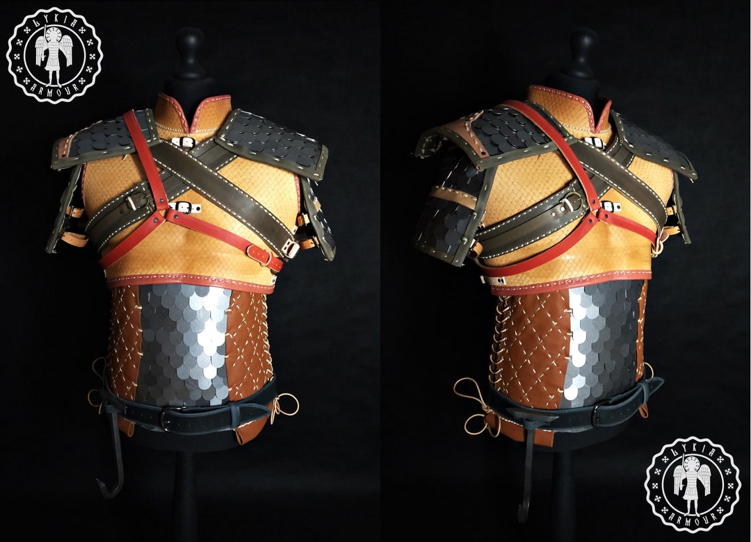 Scale Armor / Viper Armor / Witcher Cosplay / Larp, Geralt of Rivia ...