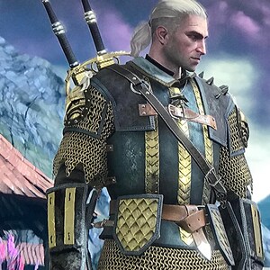 The Witcher Mastercrafted Griffin Armor. Geralt of Rivia. Custom Order ...