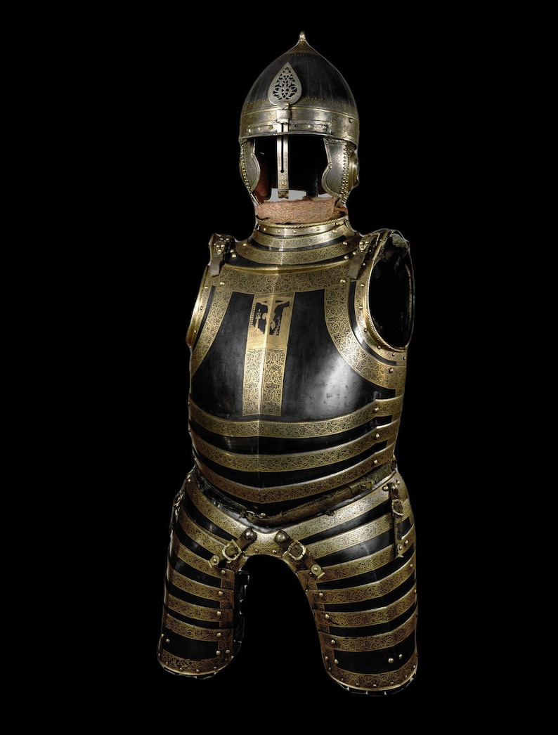 Stefan/stephan Batory Arms & Armor. Helmet Breastplate - Etsy