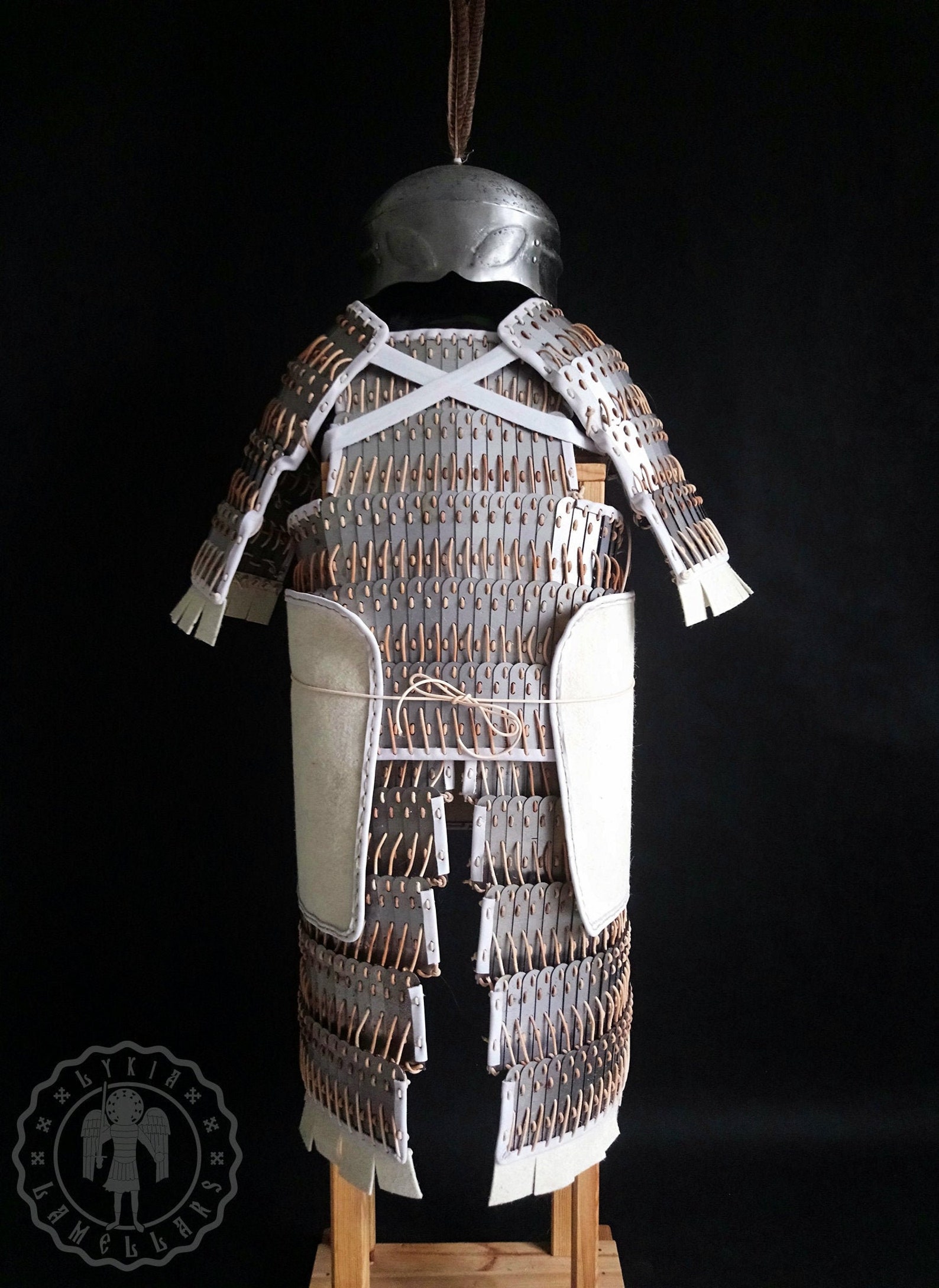 Full Set. Mongol/ Jurchen Lamellar Helmet Face Protection - Etsy UK