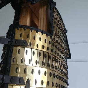 Lamellar Brass Armour With Sleeves #2 - Etsy