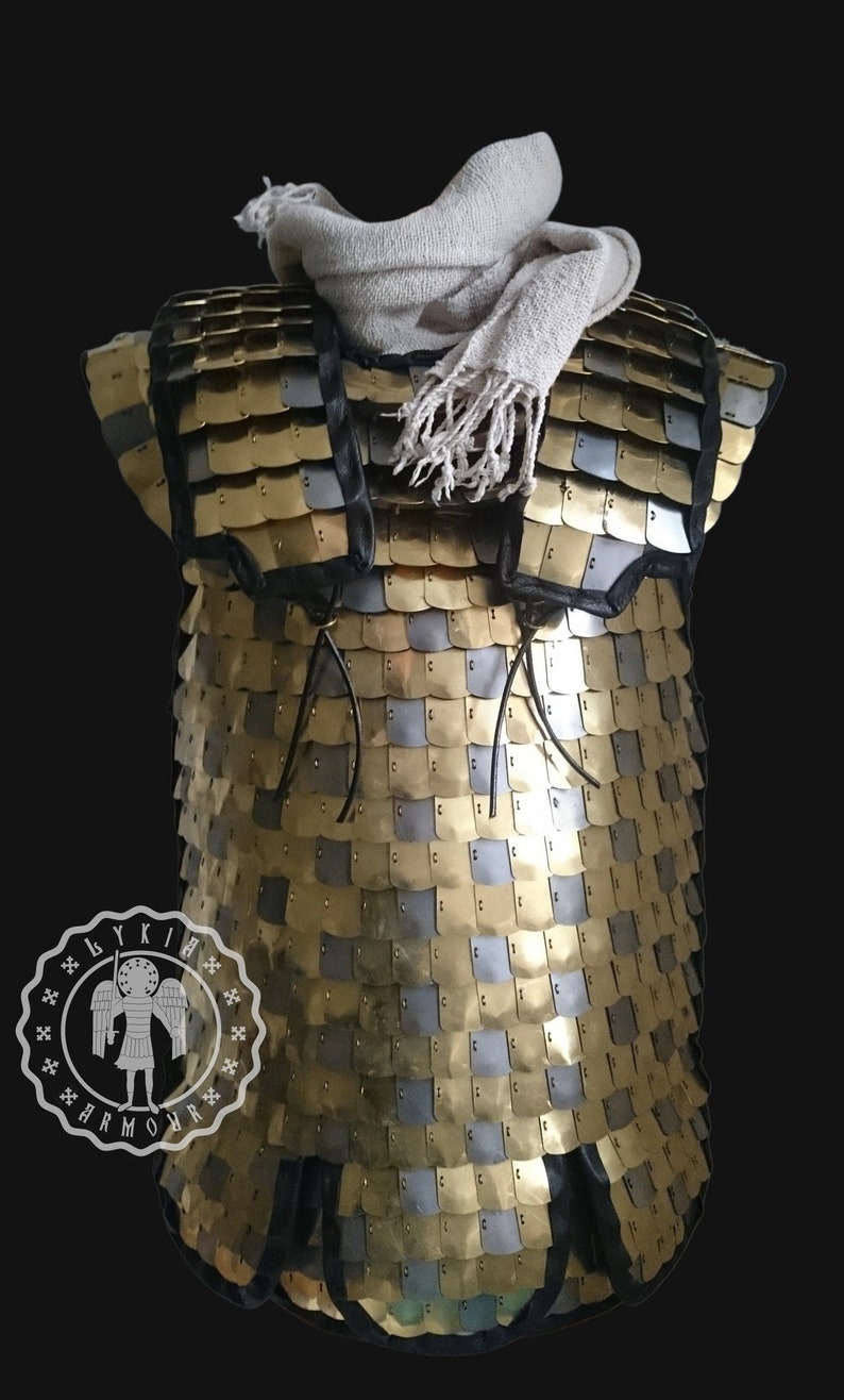 Roman Scale Armor. Brass and Steel Scales. - Etsy