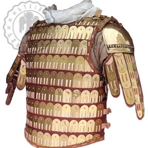 Byzantine Lamellar Klibanion Medieval Armour With Pauldrons. Hand ...