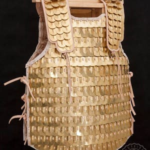 Roman Brass Armor Lamellar/scale Armor - Etsy