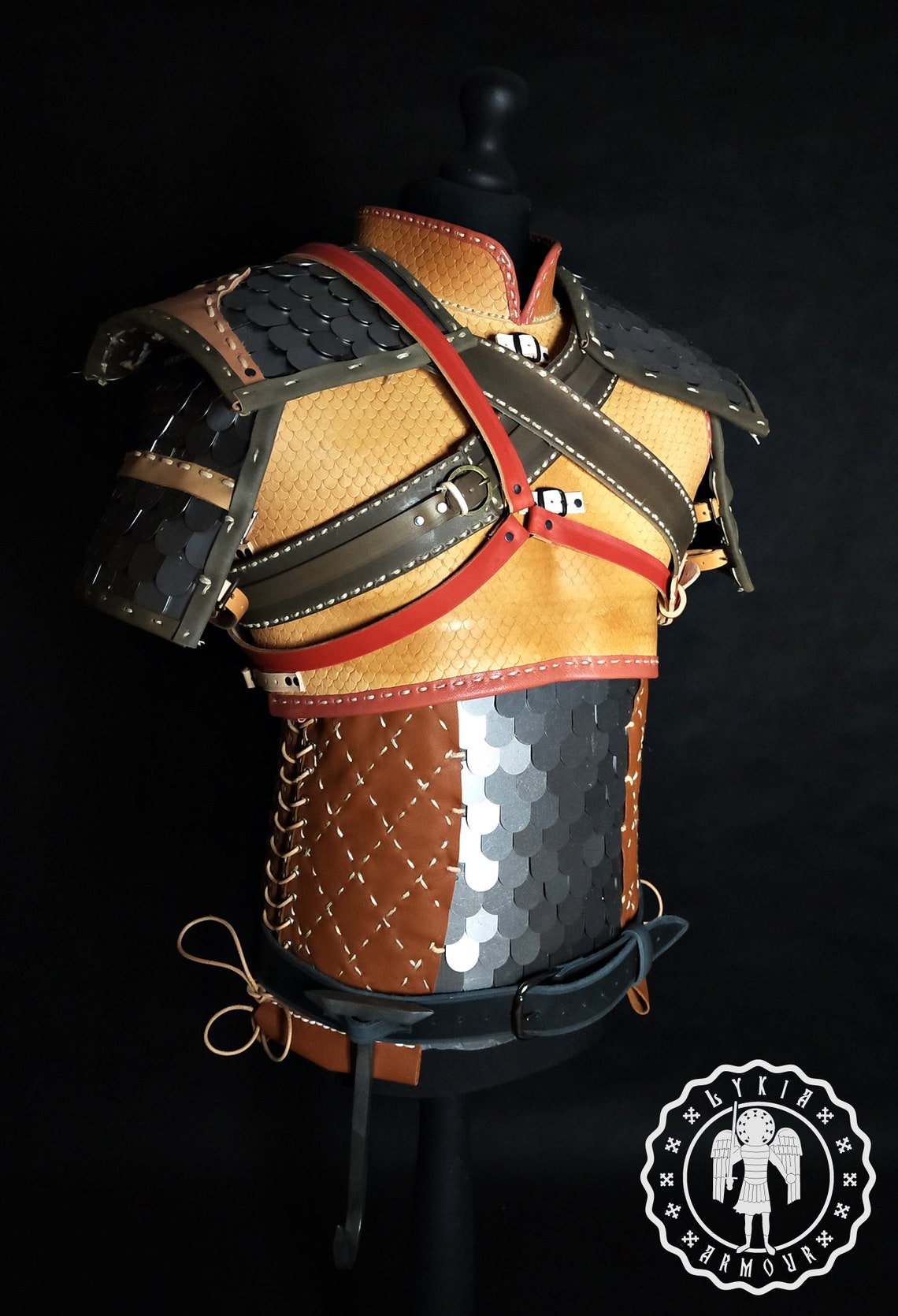 Scale Armor / Viper Armor / Witcher Cosplay / Larp, Geralt of Rivia ...