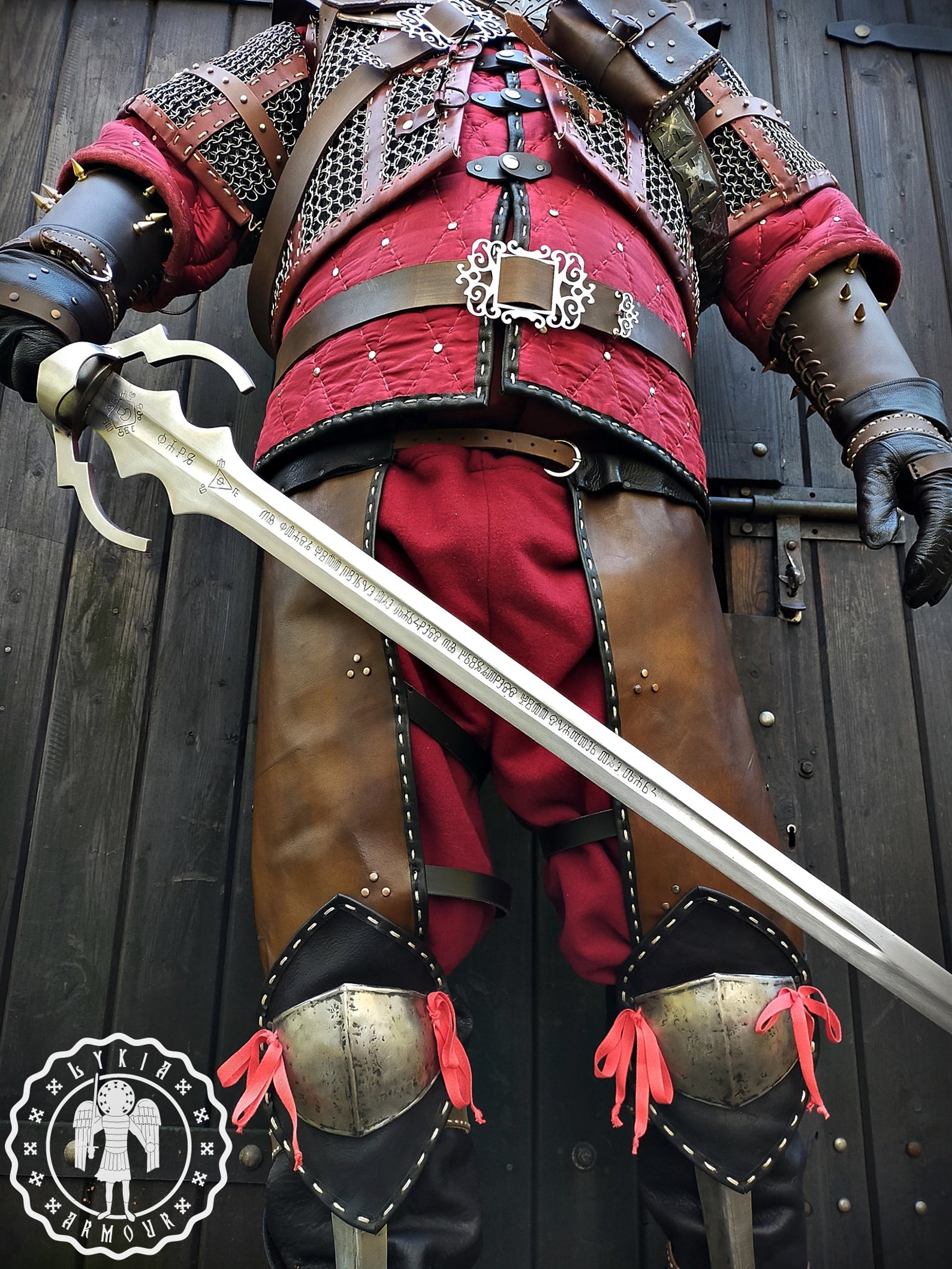 Grandmaster Legendary Wolven Armor Set the Witcher Wild - Etsy