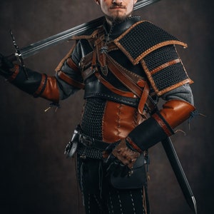 Witcher Armor, Geralt of Rivia, Kaer Morhen Armor Set. Custom Order ...
