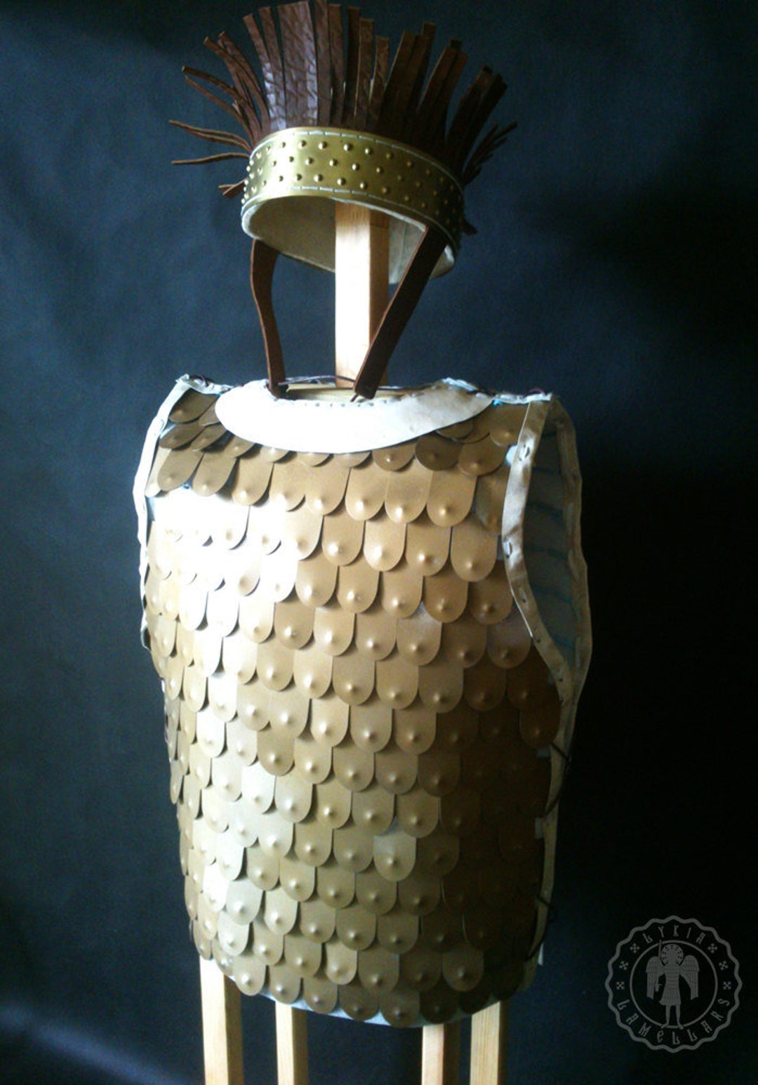 Philistine Armor (brass). Ancient Brass Armor. Greek. - Etsy
