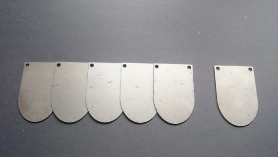 Set of 100 scale plates | Etsy